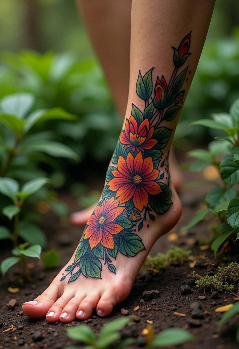 Unique Foot Tattoo Ideas & Inspiration
