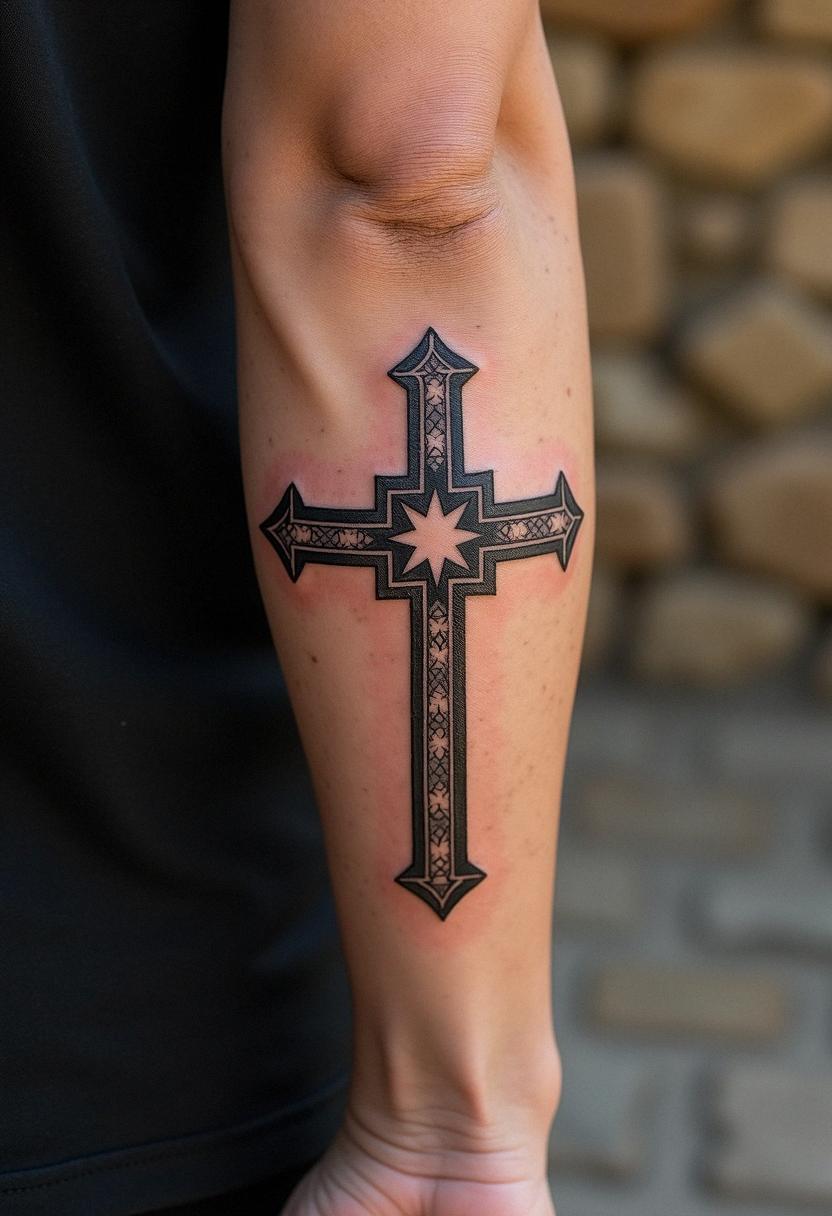 Jerusalem Cross Tattoo Ideas & Meaning