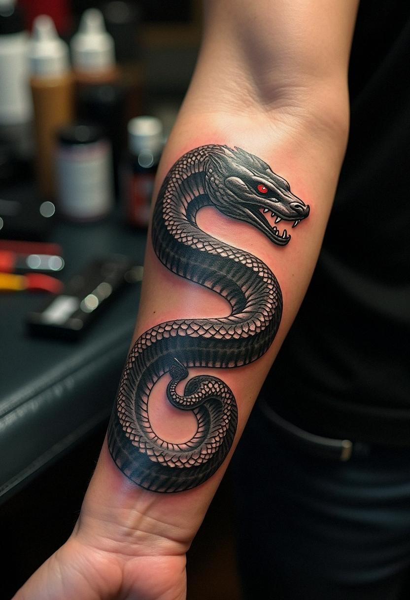 Serpent Tattoo Design Ideas & Inspiration