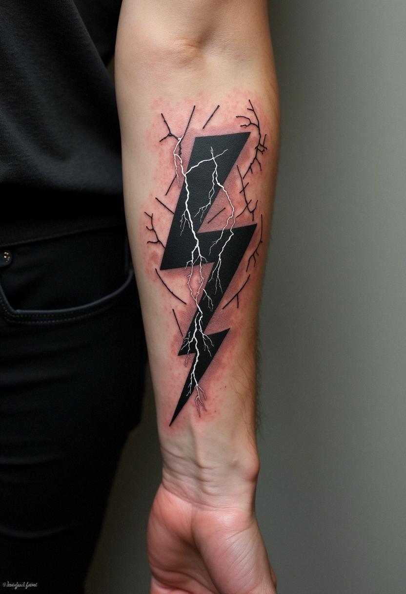 Bold Thunder Tattoo Ideas